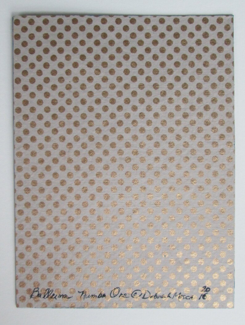 Ballerina Collage Mixed Media OOAK - Etsy