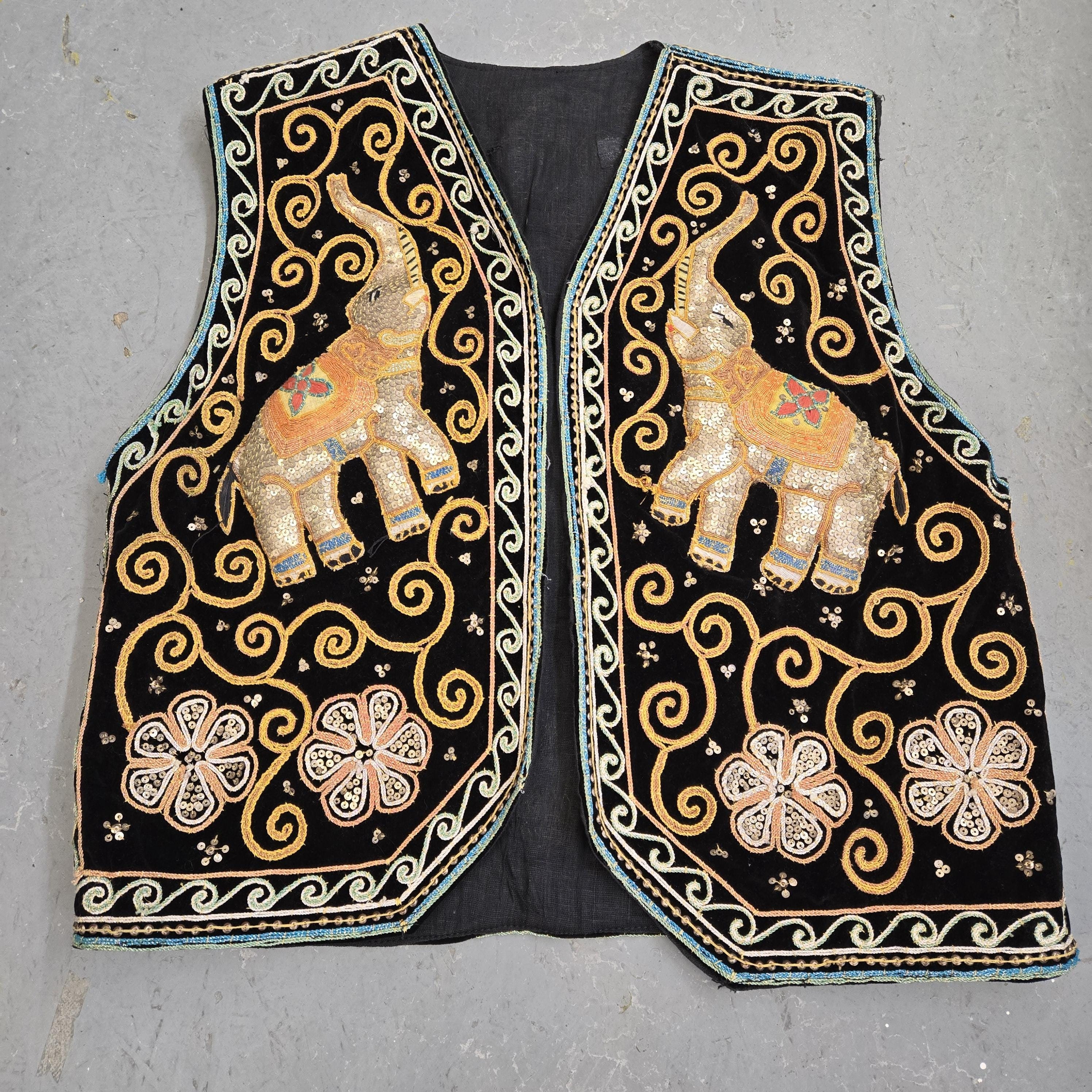 India Elephant Vest - Etsy India Elephant Vest - Etsy