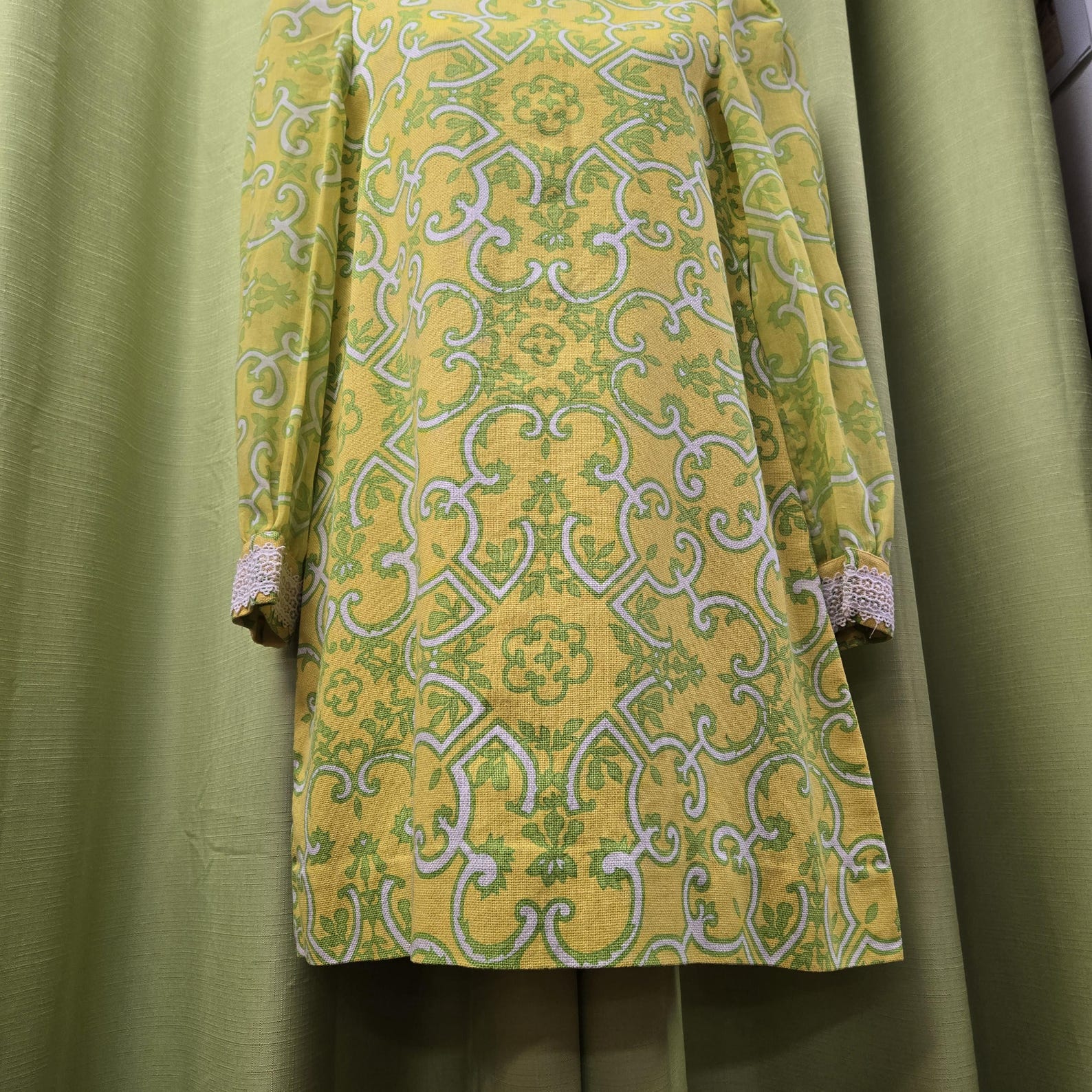 Psychedelic 1970S NEON Micro MINI Mod DRESS in a Size Extra Small - Etsy