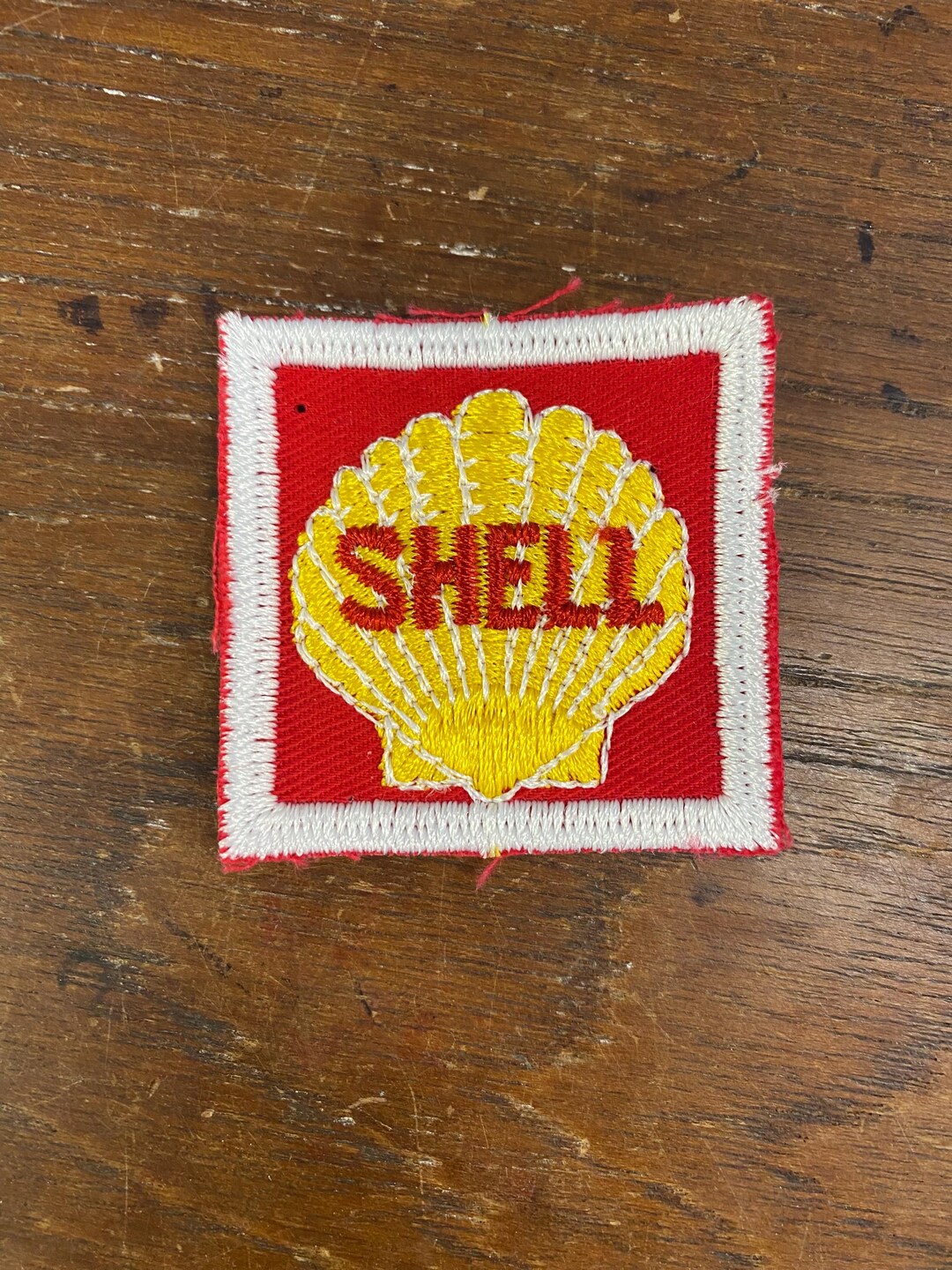 Retro VINTAGE SHELL Company Woven PATCH - Etsy