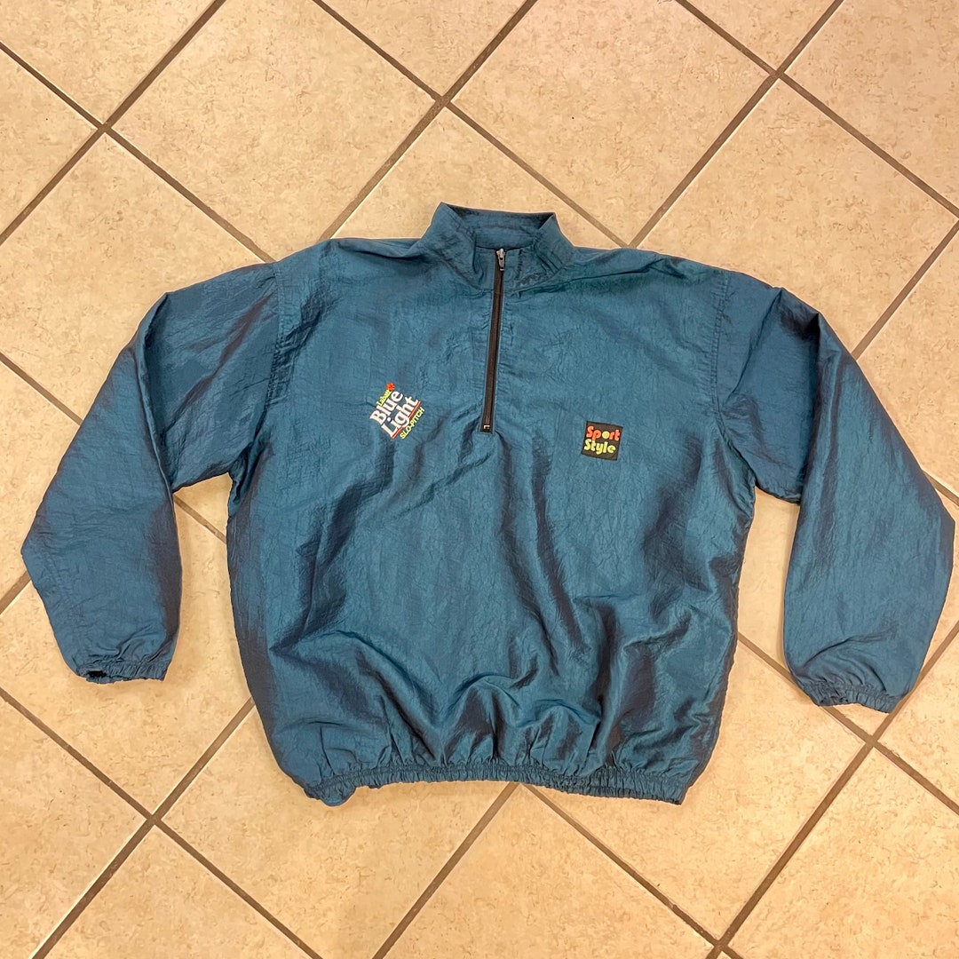90s SPORT Style LABATT BLUE Light Slo-pitch Pullover Jacket One Size - Etsy