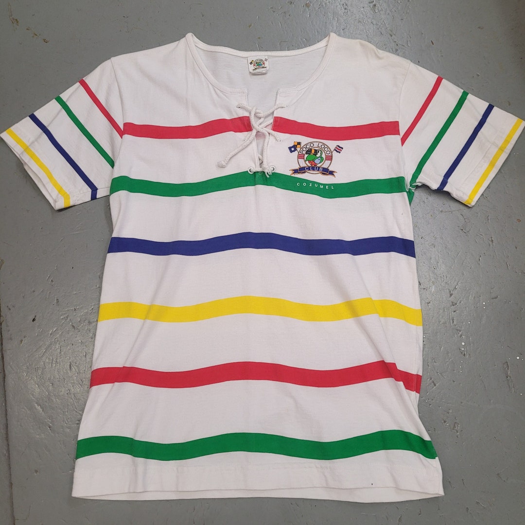 1980's Vintage POCO LOCO CLUB Cozumel T-shirt, Size Extra Large - Etsy