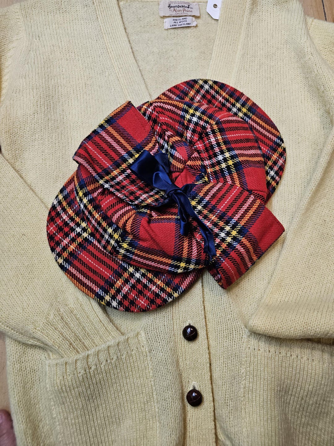 Fantastic Vintage 1930s Deerstalker Double Peaked Cap! - Etsy