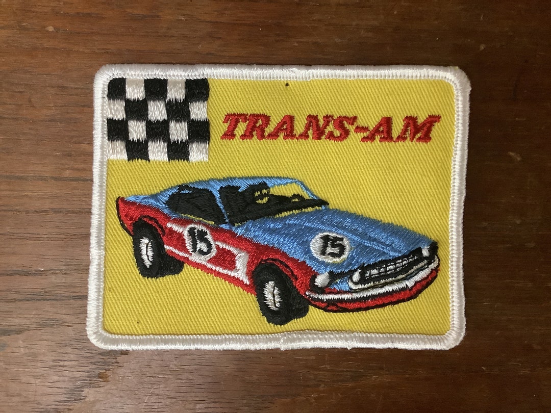 TRANS-AM Racing Vintage Dead Stock 1970s/80s EMBROIDERED Patch - Etsy
