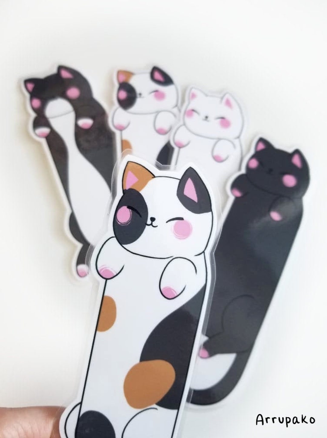 Cat Bookmark - Etsy