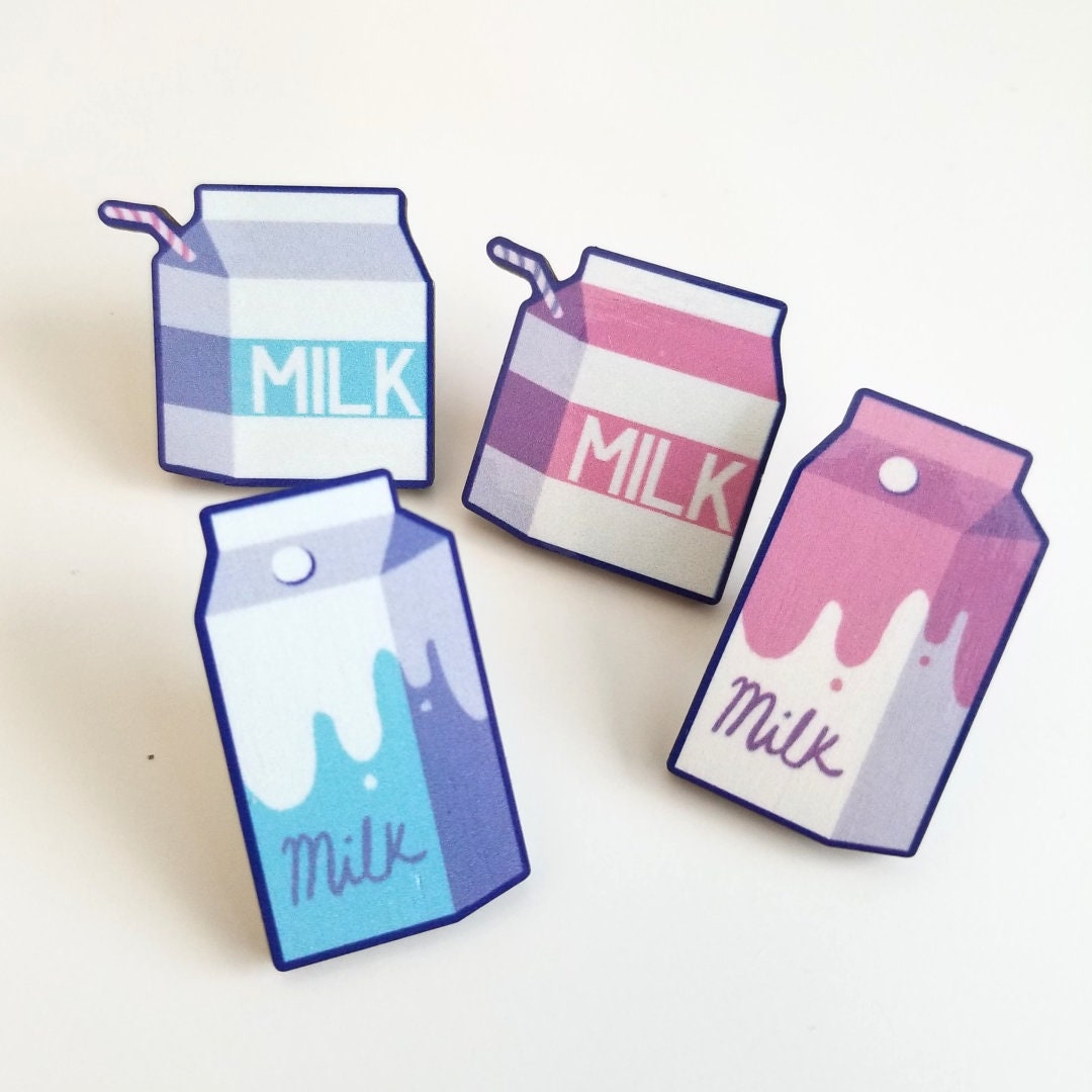 Wooden Milk Pins - Etsy