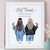 Best Friends Personalized Print, Custom 3 Friend Prints, Three Best ...