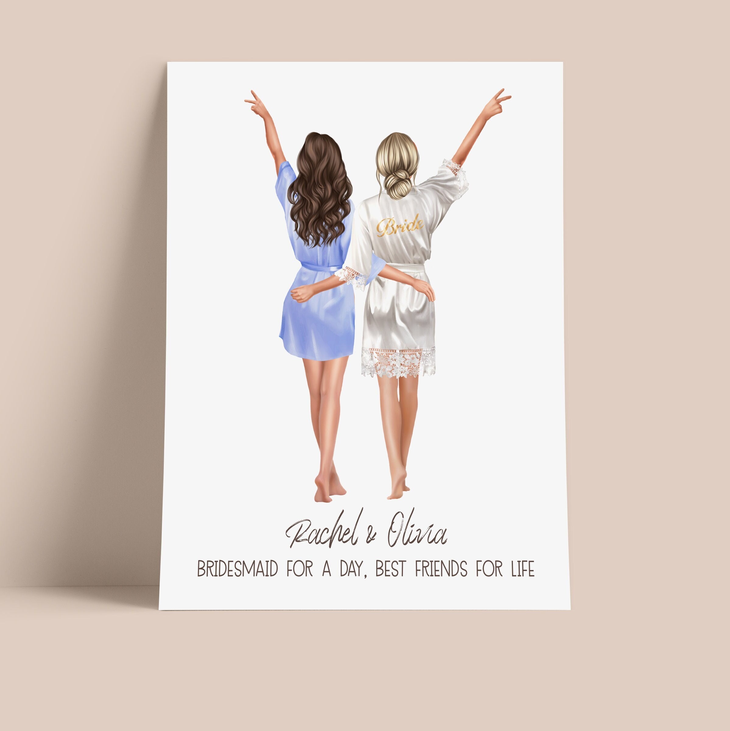 Cartoon Maid Of Honor
