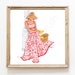 Summer Girl Illustration - Summer Lemon Art - Fashion Illustration ...