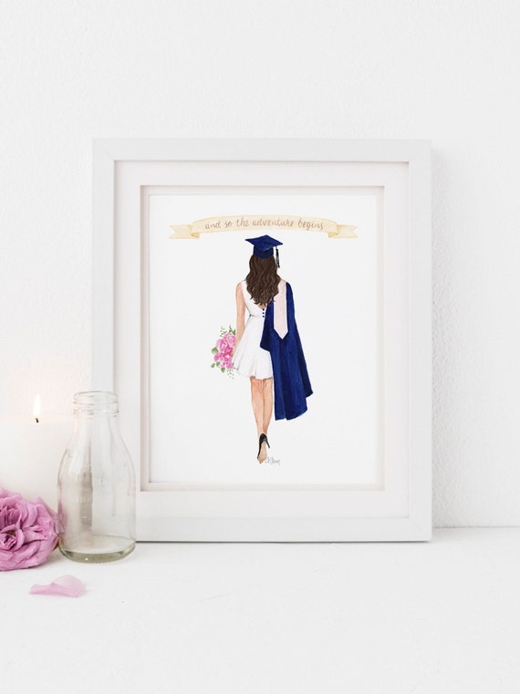 Graduation Personalized Print Graduation Day Art Gift - Etsy