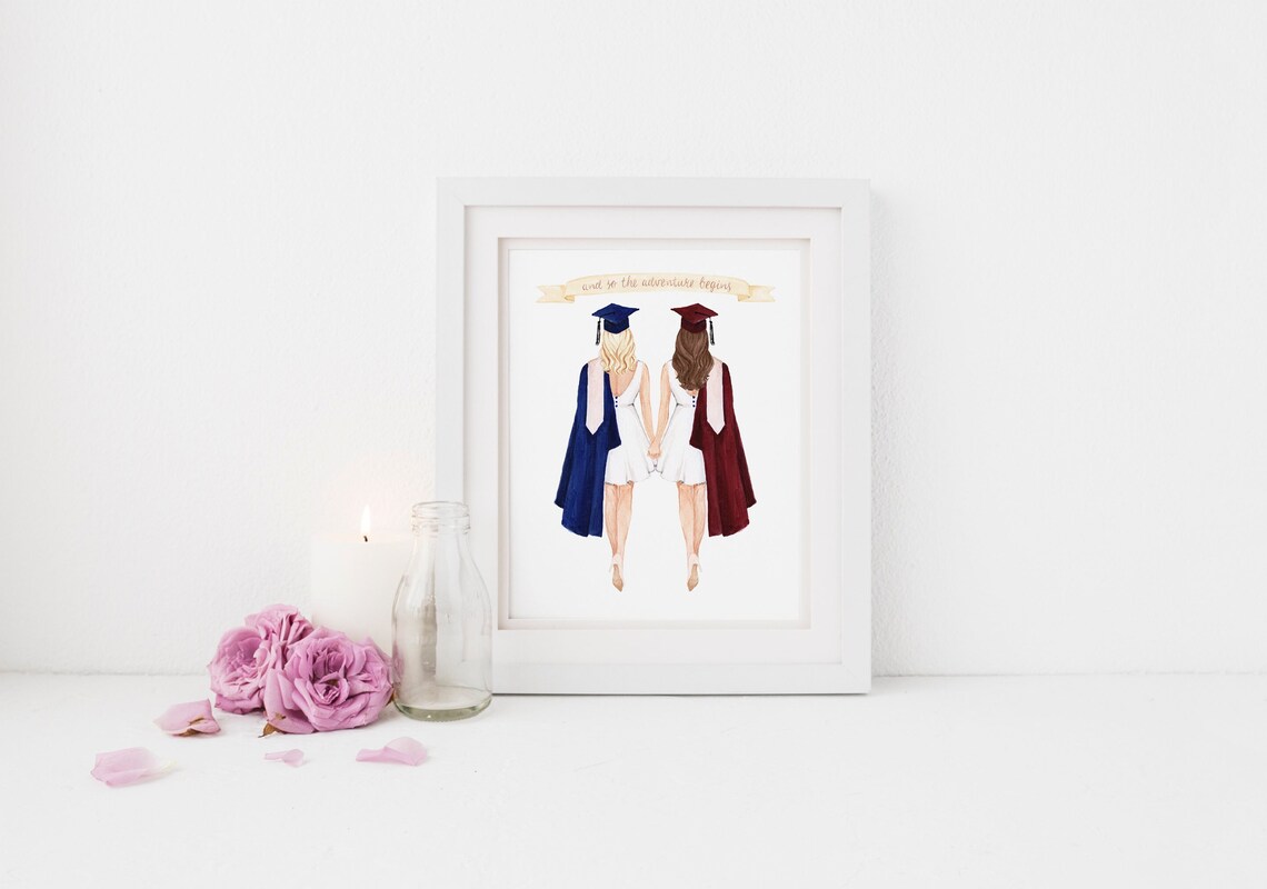 Graduation Gift Print Custom Class of Printable Art - Etsy