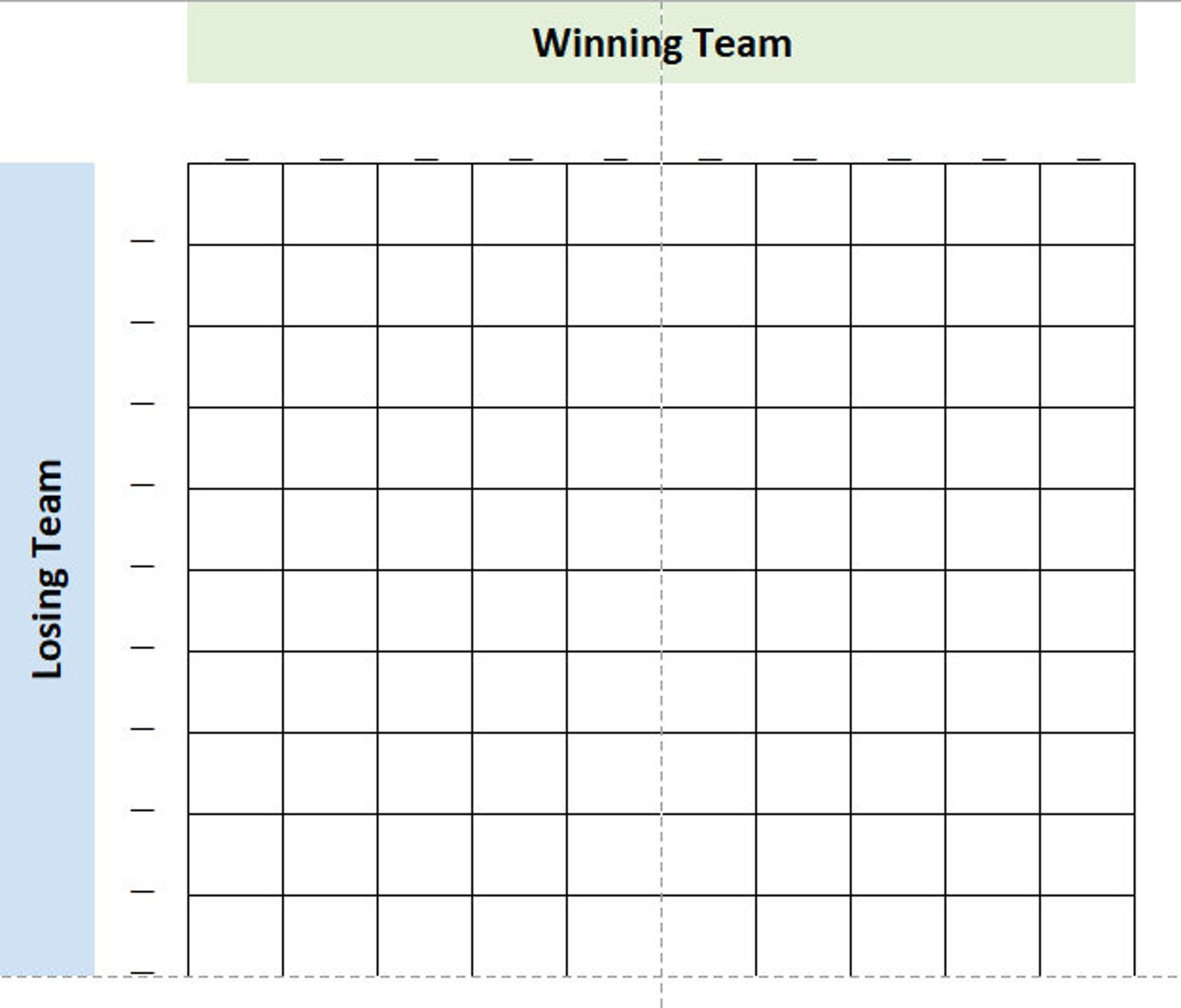 NCAA March Madness Squares | College Basketball Pool Game | Digital ...