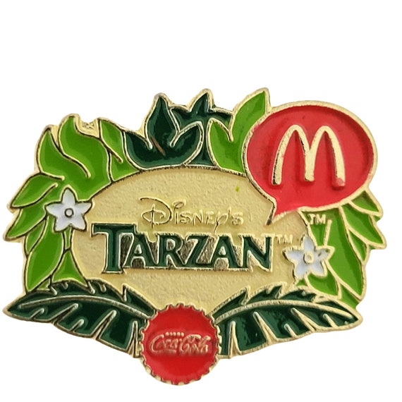 Disney's Tarzan Enamel Pin McDonalds Collectible Disn… - Gem