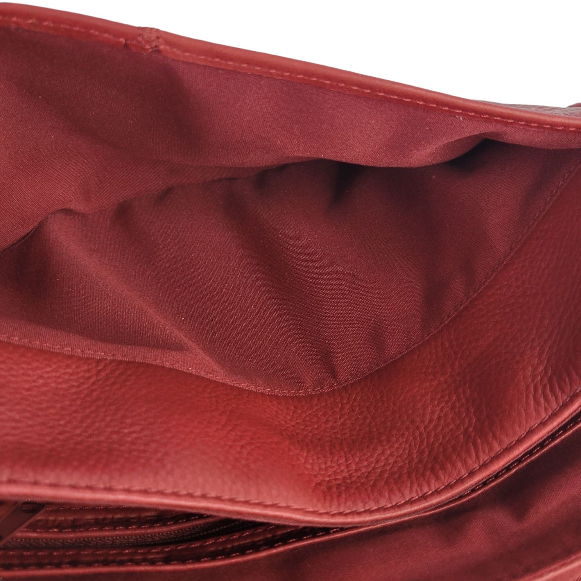 Stone Mountain Red Leather Crossbody Purse Shoulder Bag Snap Close ...