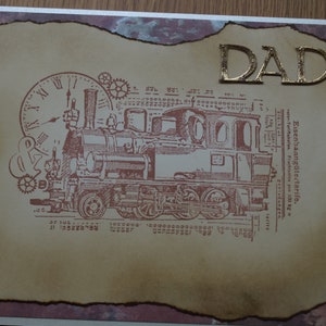 Steam Train Greetings Card - Etsy