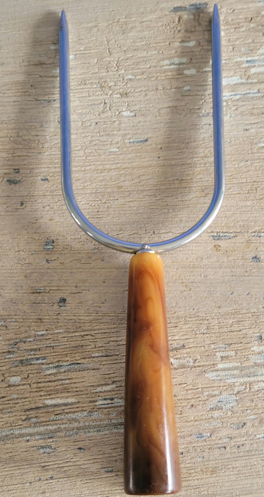 MCM Bakelite Roast Fork/ Meat Fork Carmel Bakelite Serving - Etsy