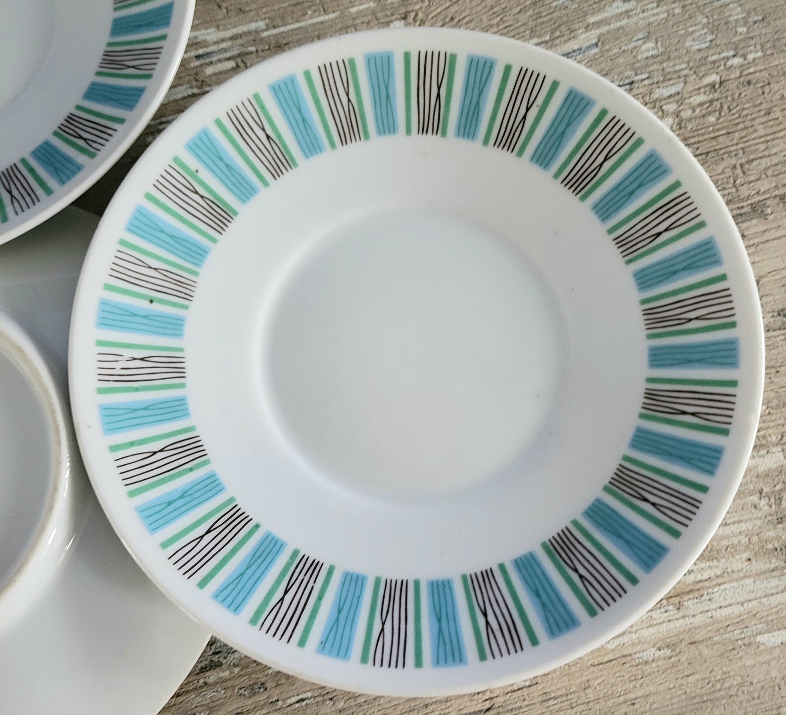 Mid Century Modern Harmony House Scandia Fine China Saucer/ Small ...