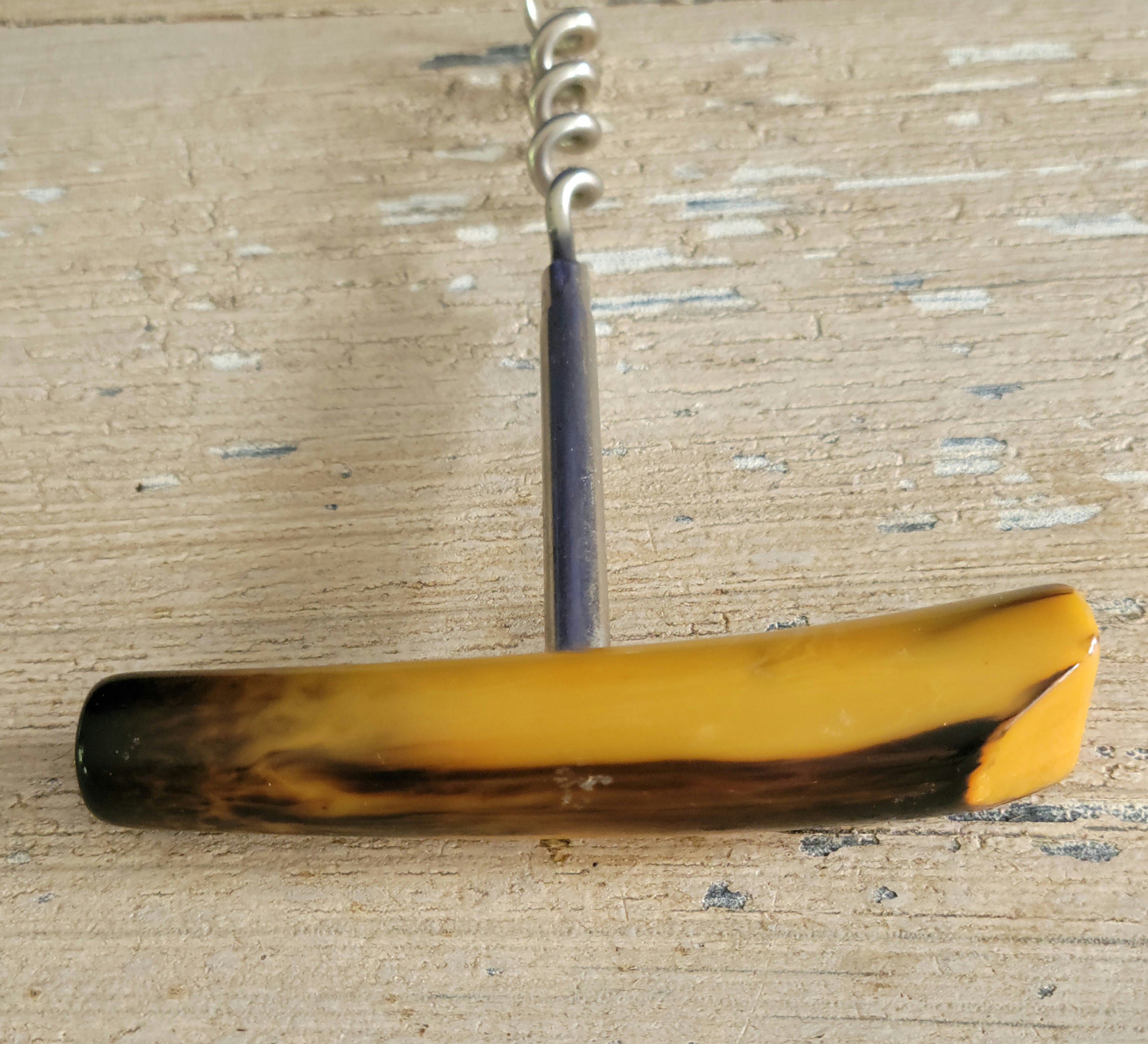 1960s Marbled Bakelite Corkscrew Bakelite Wine Pull - Etsy
