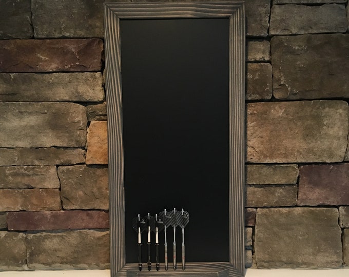 Dart Scoreboard 24 X 12 Framed Scoreboard or | Etsy