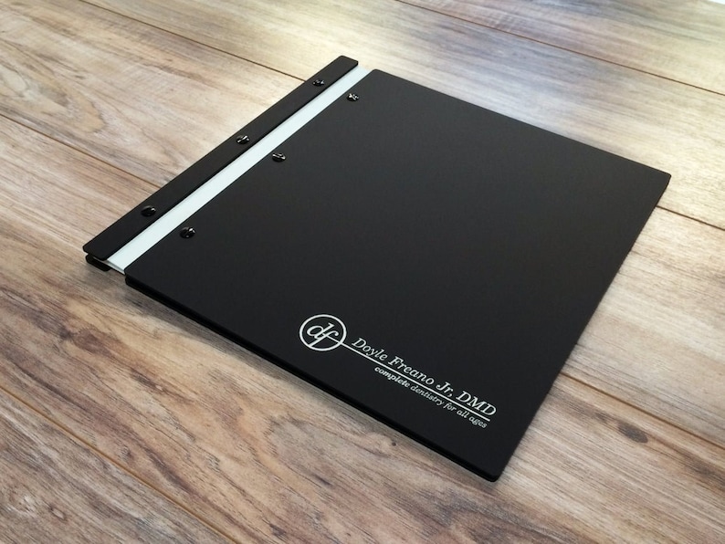 12x12 Portfolio Black Matte Landscape Orientation Portfolio - Etsy