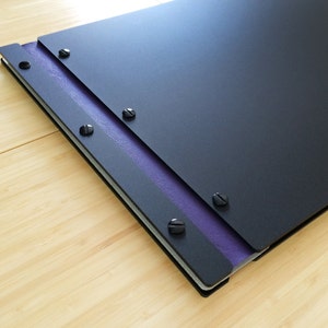 11x17 LANDSCAPE Matte Black Portfolio - Acrylic Portfolio Landscape ...