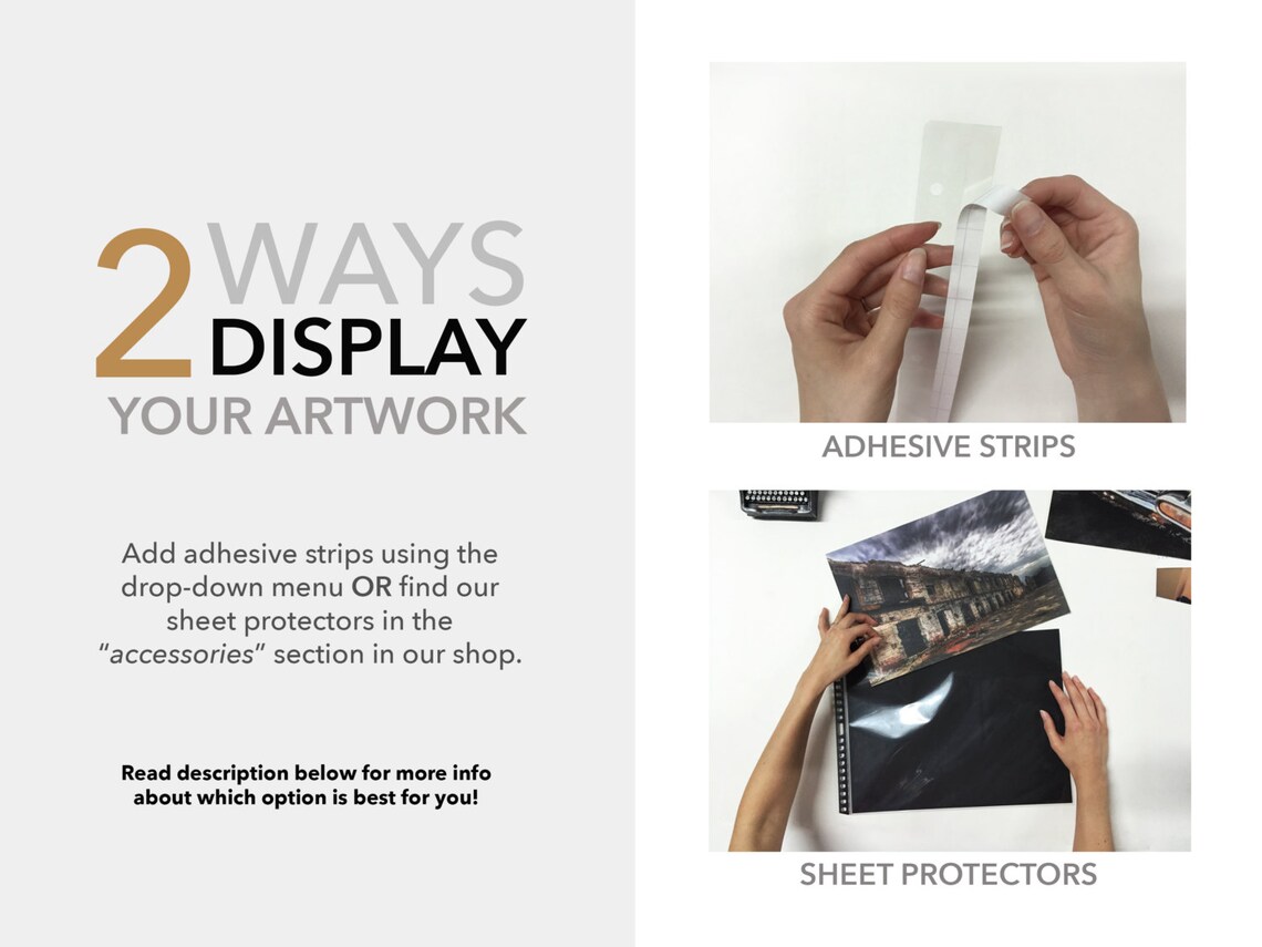11x17 LANDSCAPE Glossy White Portfolio - Acrylic Elegant Modern Folder ...