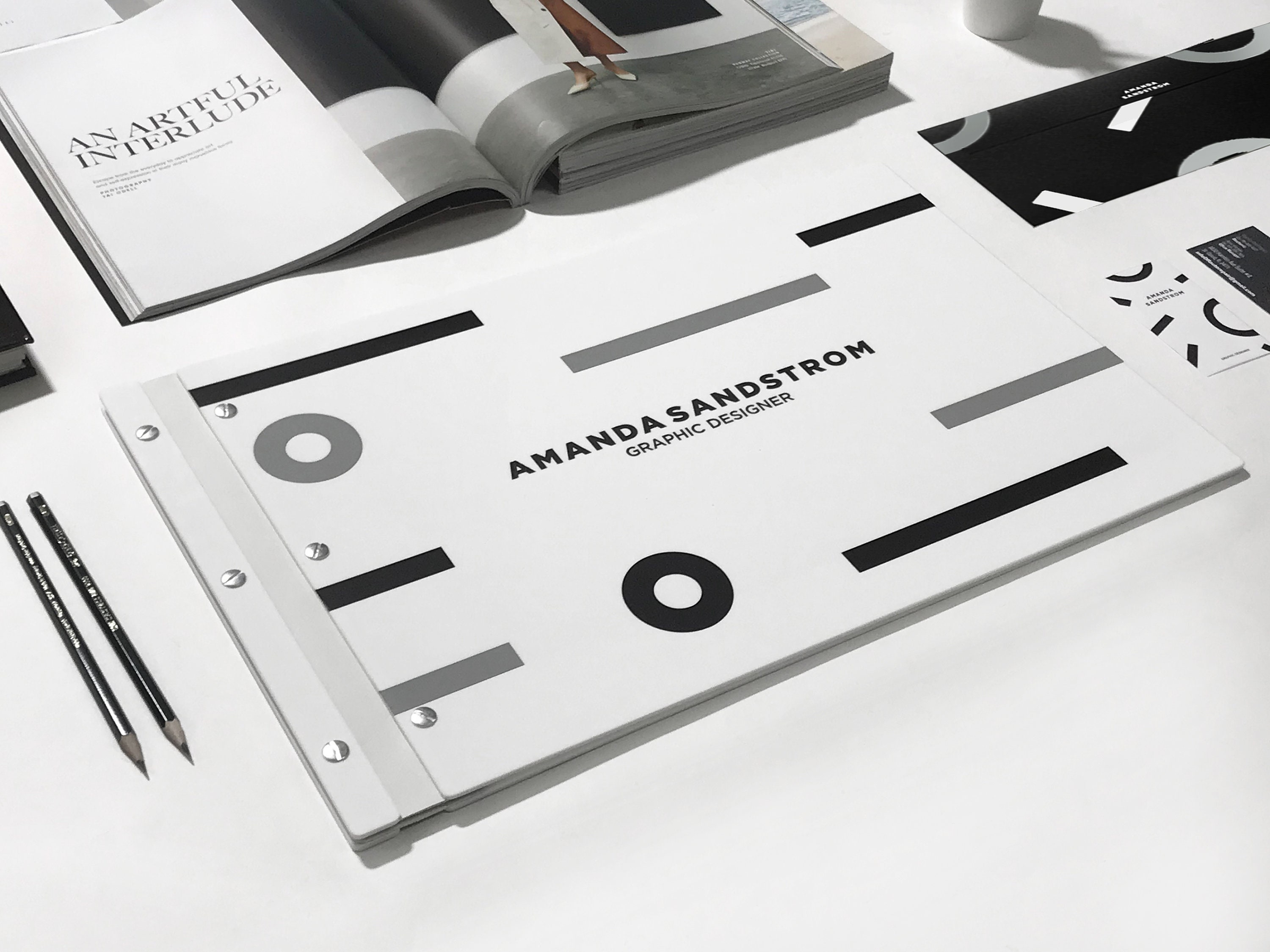 Graphic Designer Print Portfolio