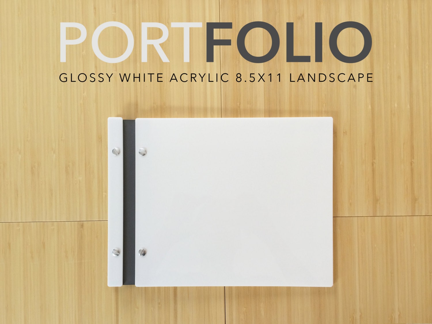 Custom Portfolio Book
