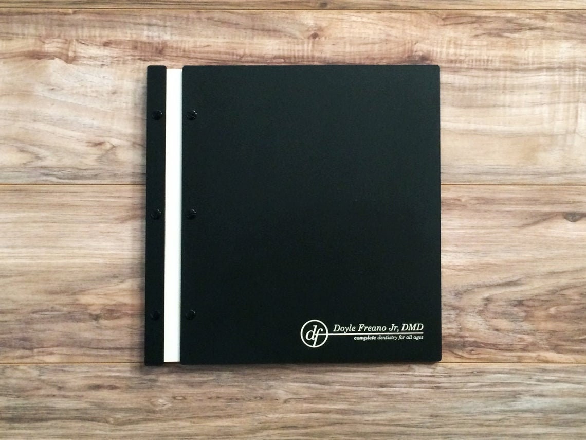 12x12 Portfolio Black Matte Landscape orientation Portfolio | Etsy