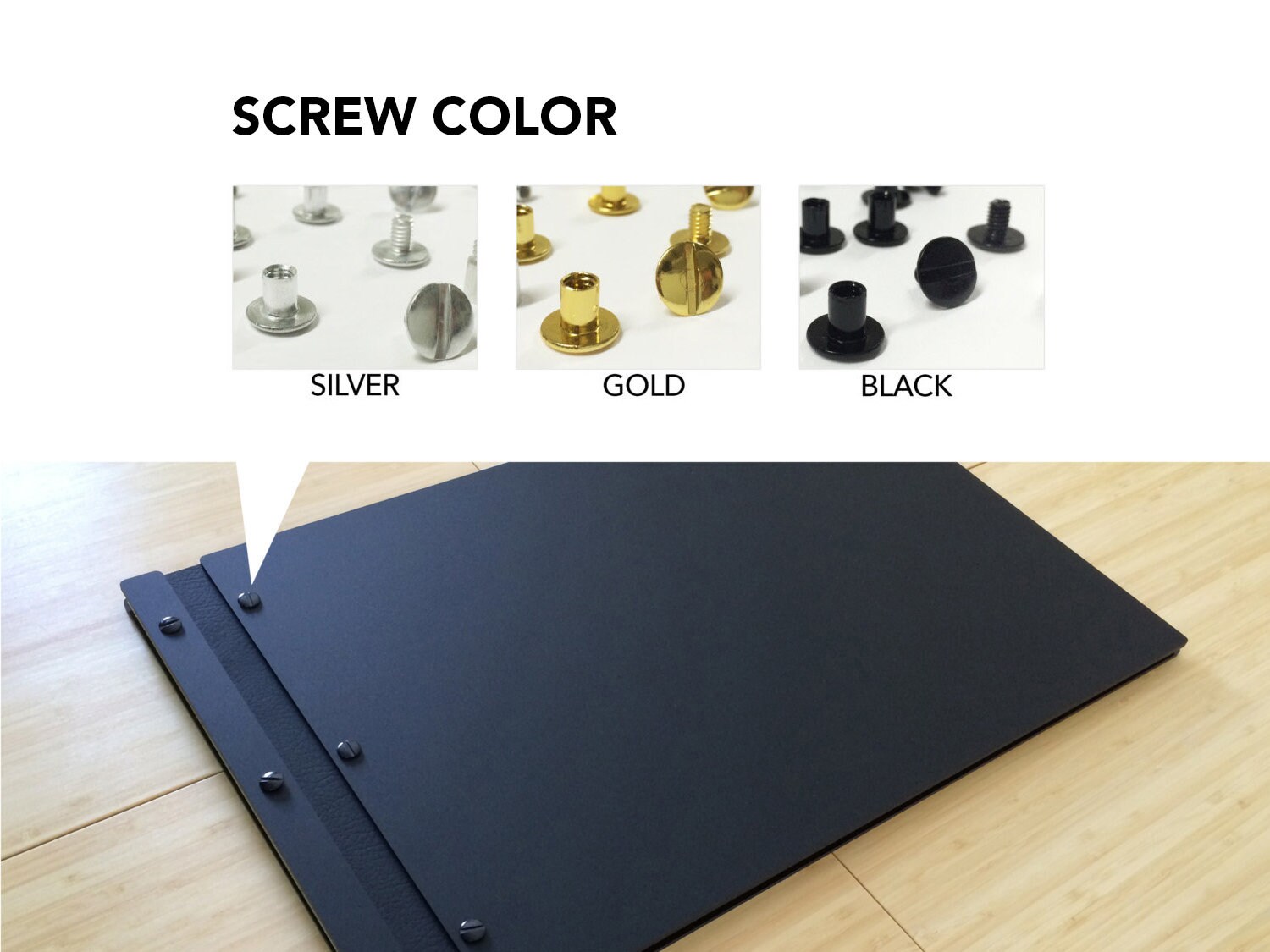 11x17 LANDSCAPE Matte Black Portfolio Acrylic Portfolio - Etsy