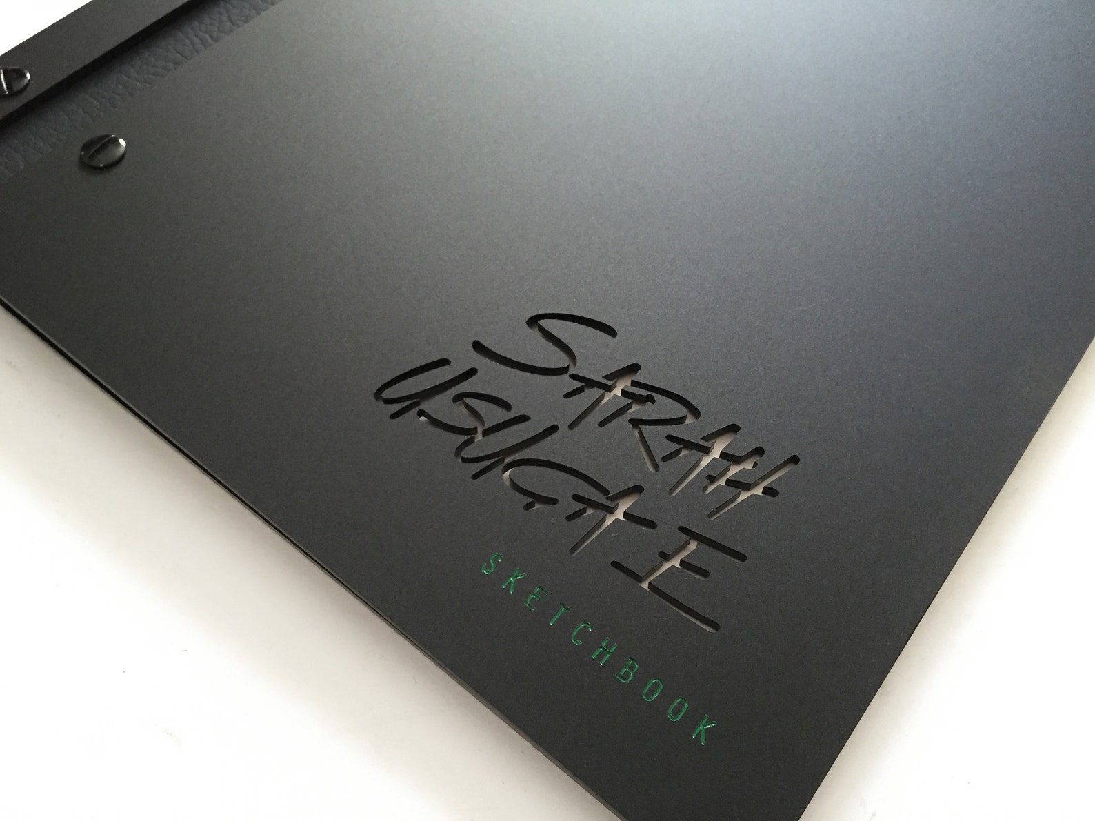 12x12 Portfolio Black Matte Portfolio Presentation Graphic Design Screw ...