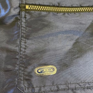 AMAZING Vintage 2000s Y2K 'FBI' Metallic Blue Combat Cargo Pants Size ...