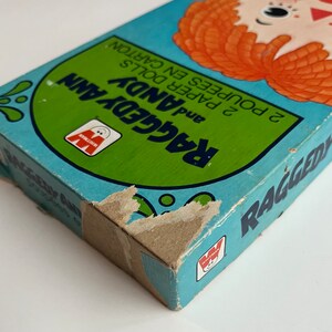 Raggedy Ann and Andy Paper Dolls 1975 by Bobbs Merrill Company - Etsy