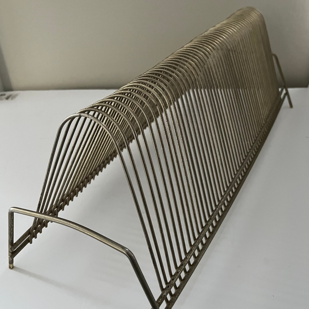Vintage Display Rack for Vinyl Records / Metal - Etsy