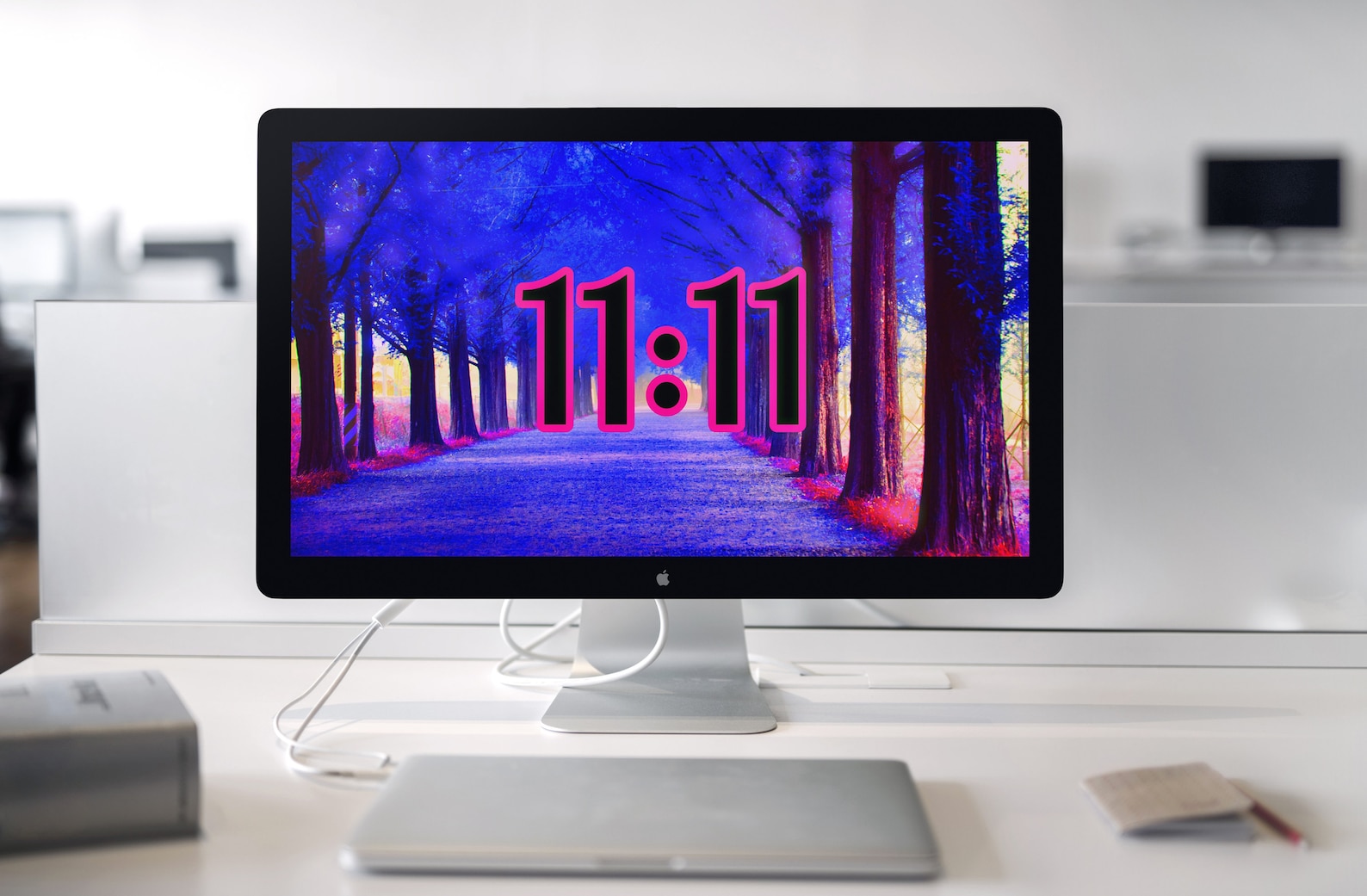 Desktop Wallpaper 1111 Angel Number - Etsy