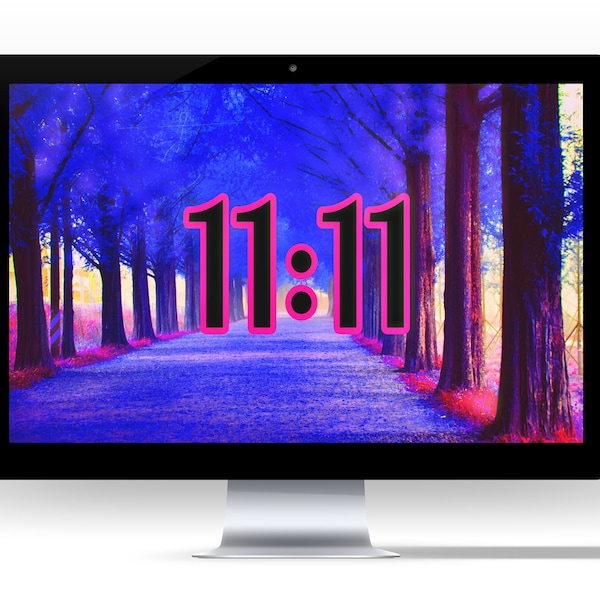 Angel Number Desktop Wallpaper - Etsy