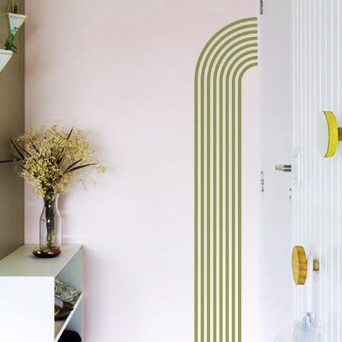 Big Outline Half Arch Wall Decal / Half Arch Sticker / Half - Etsy