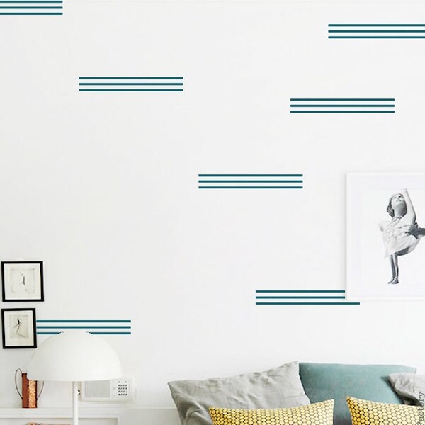 Straight Line Decal - Etsy