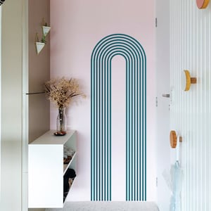 Big Outline Arch Wall Decal / Big Line Arch Sticker / Big Arch in ...