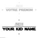 Child Jedi Name Wall Decal Star Wars Name Decal Kid Name - Etsy