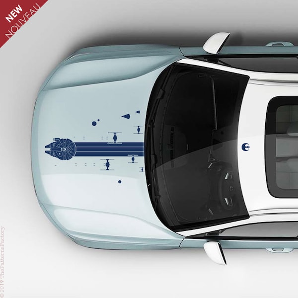 Millenium Falcon Decals - Etsy