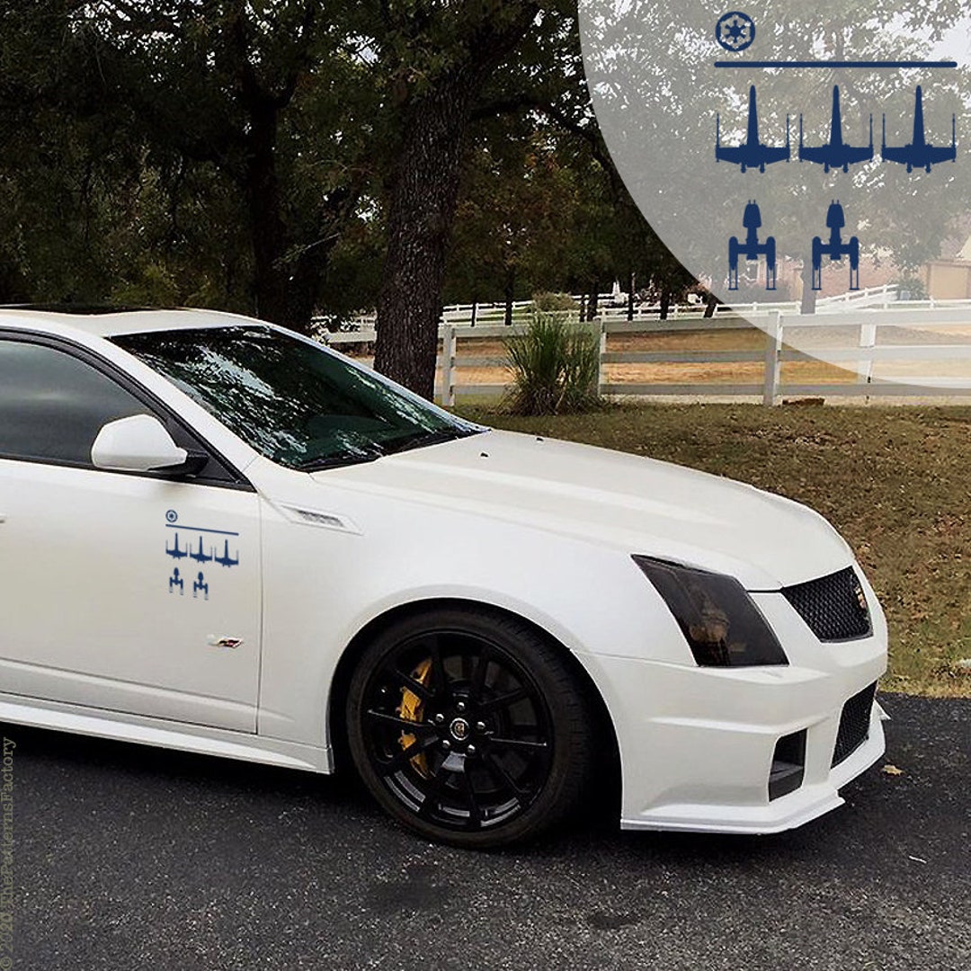 Star Wars Shot Fighters Decal for Car, X-wing Tally Sticker - Y-wing ...