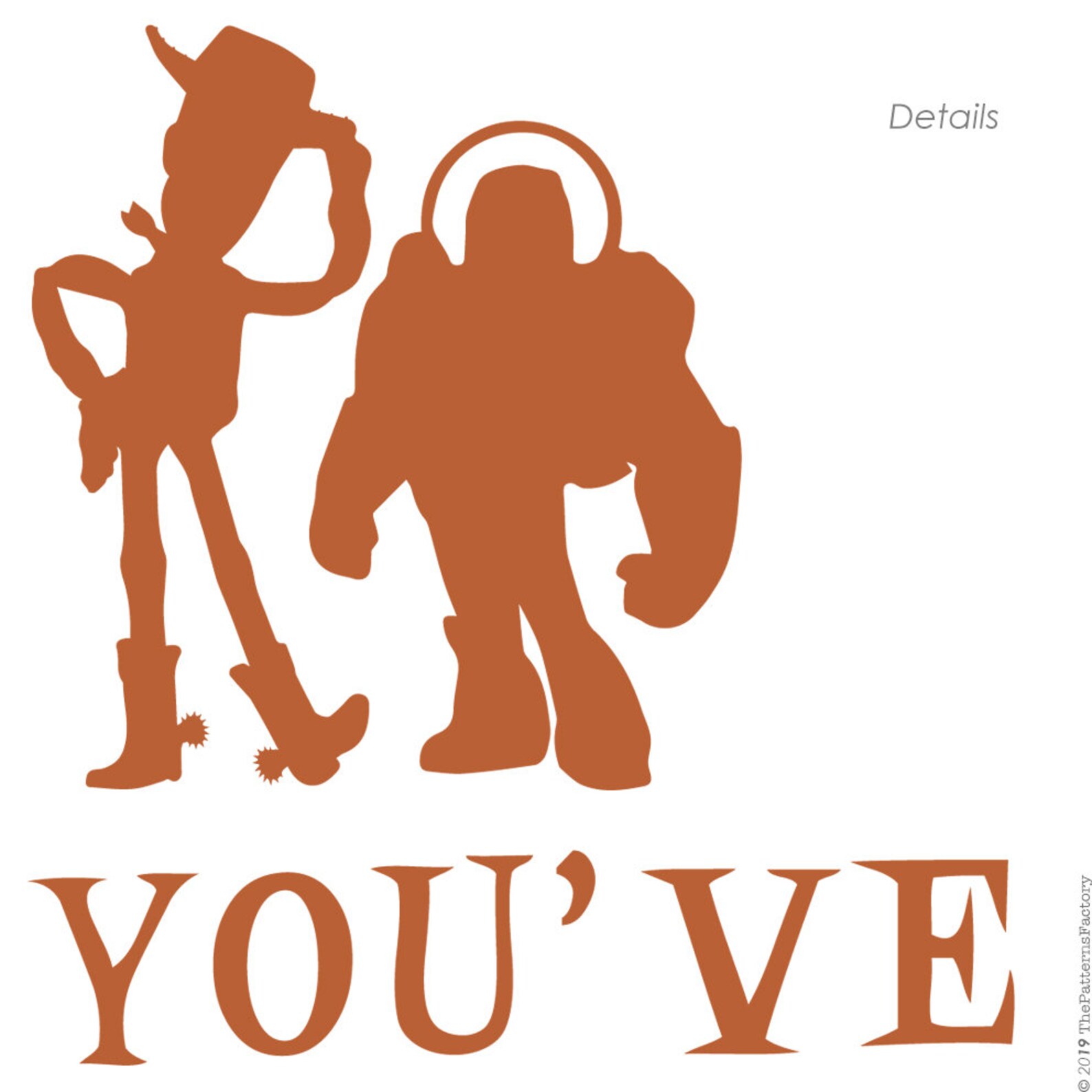 Toy Story Inspired Wall Decal Word Decal Friend in Me Wall | Etsy