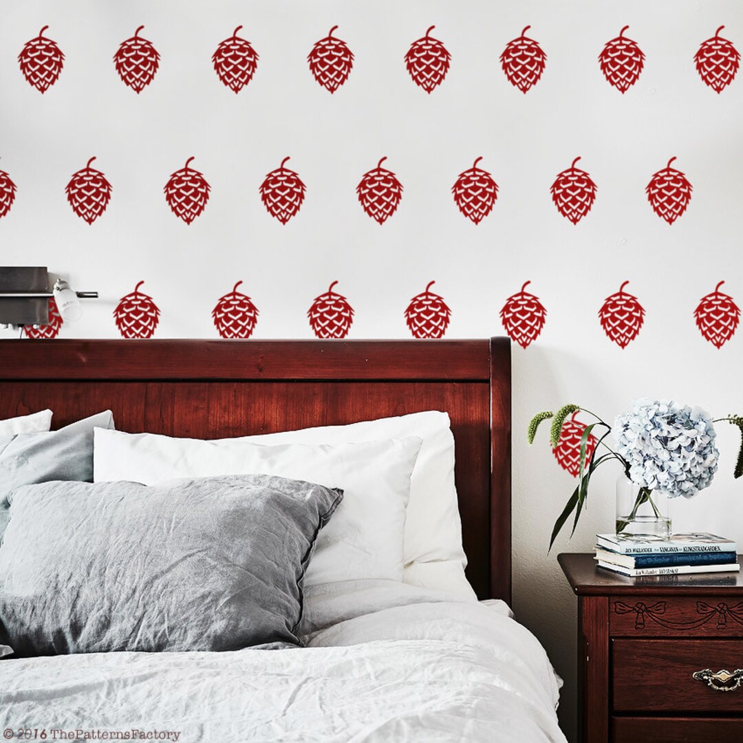 Pine Cones Wall Decal - Exotic Decal - Nursery Wall Sticker - Cone ...