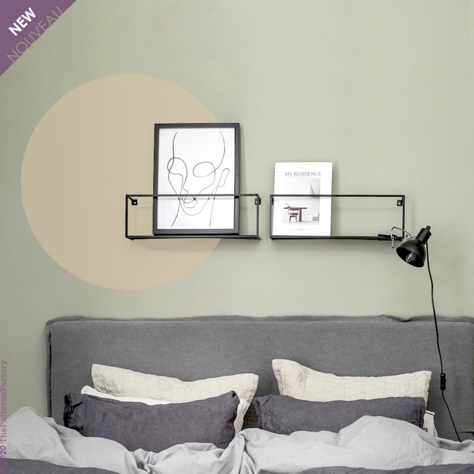 Big Circle Wall Decal / Big circle Sticker / Big Dot wall | Etsy