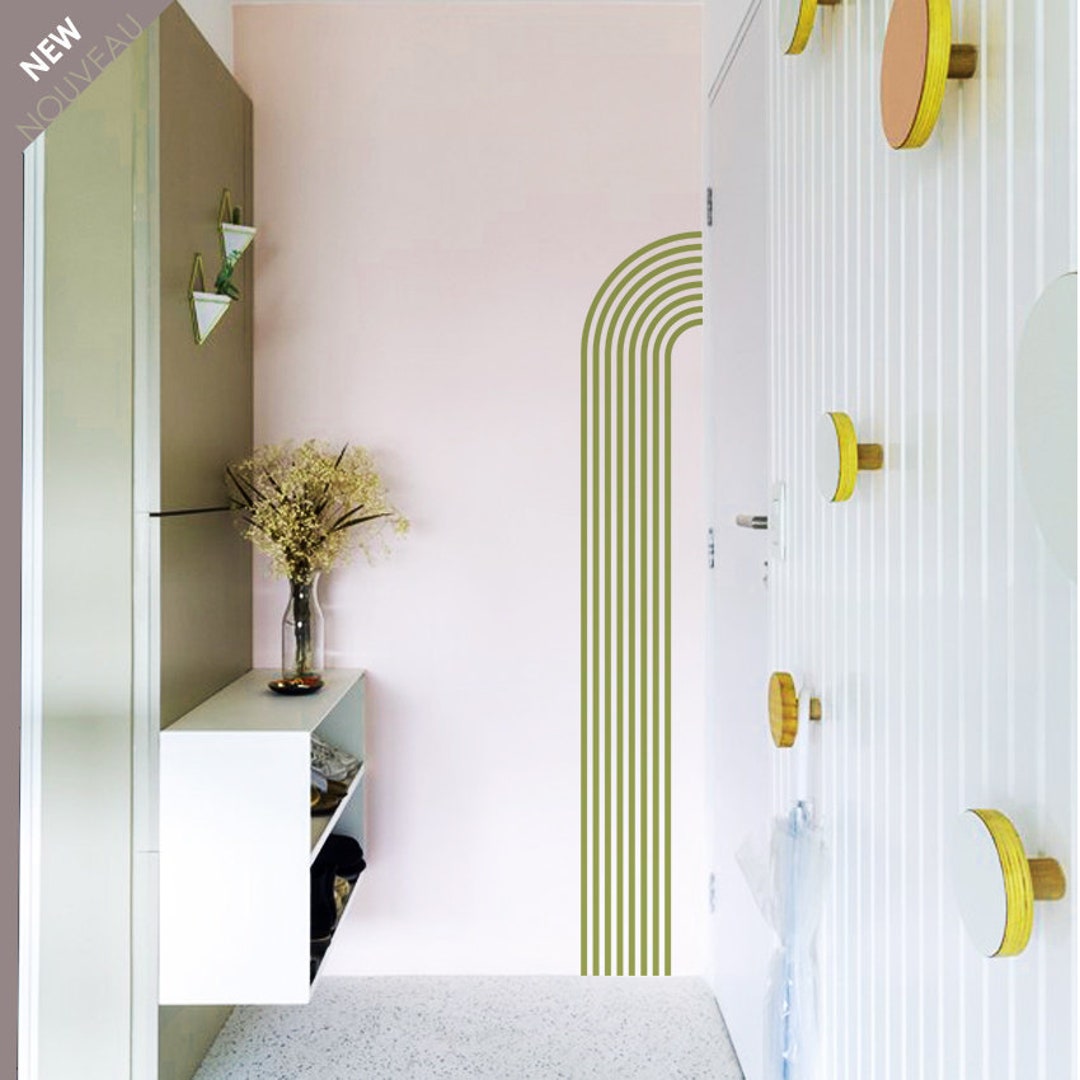 Big Outline Half Arch Wall Decal / Half Arch Sticker / Half Arch in ...