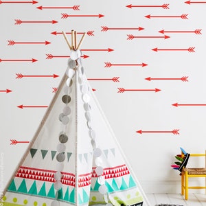 Arrow Wall Decal / Arrow Wall Sticker / 35 Arrow Decal / Kids Wall ...