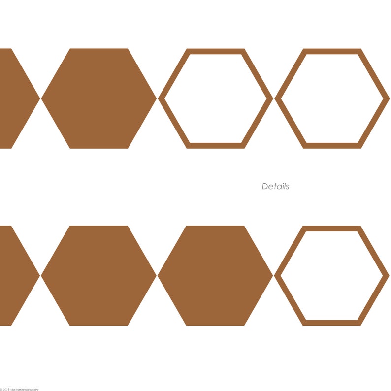 Honeycomb Wall Decal - Hexagon Decal - Honeycomb Wall Sticker - Cube ...
