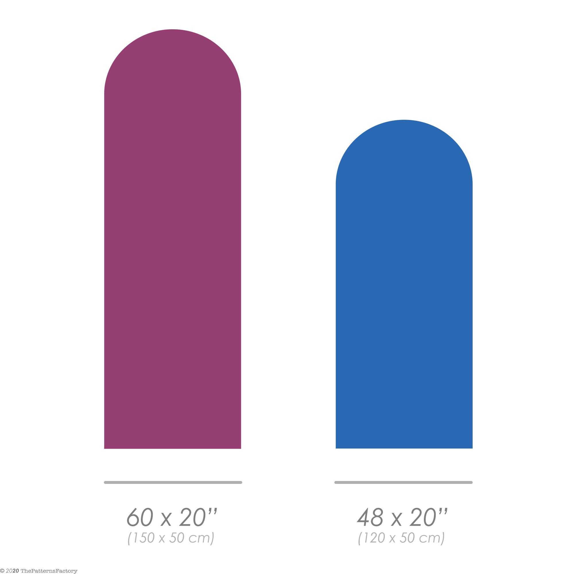 Big Arches Wall Decal / Big Arches Sticker / Big Arch Wall - Etsy