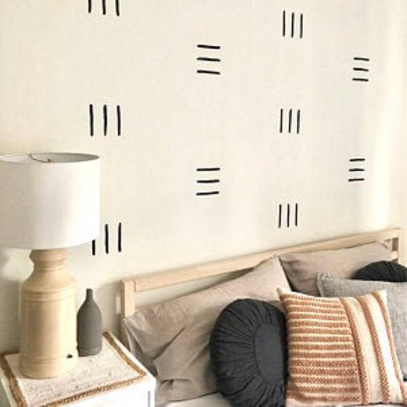 3 Lines Wall Decal / Loose Lines Sticker / Line Group Wall - Etsy